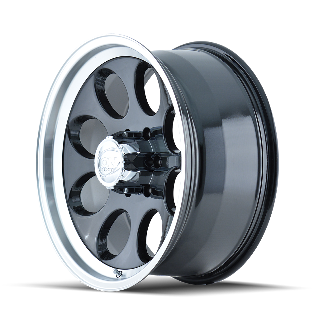 ION TYPE 171 Black/Machined Lip 15X10 5-139.7 -38MM 108MM
