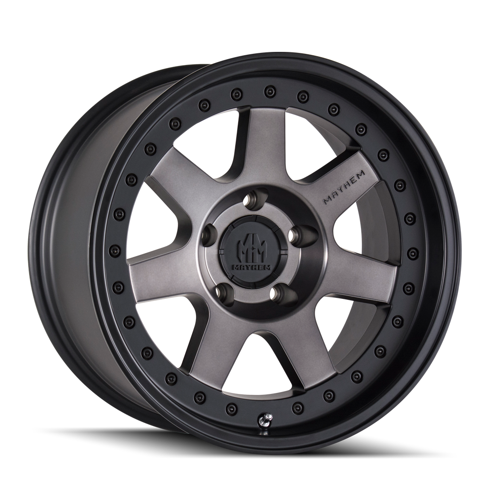 18 inch 18x9 MAYHEM PRODIGY BLACK wheels rims 8x180 +0 | eBay