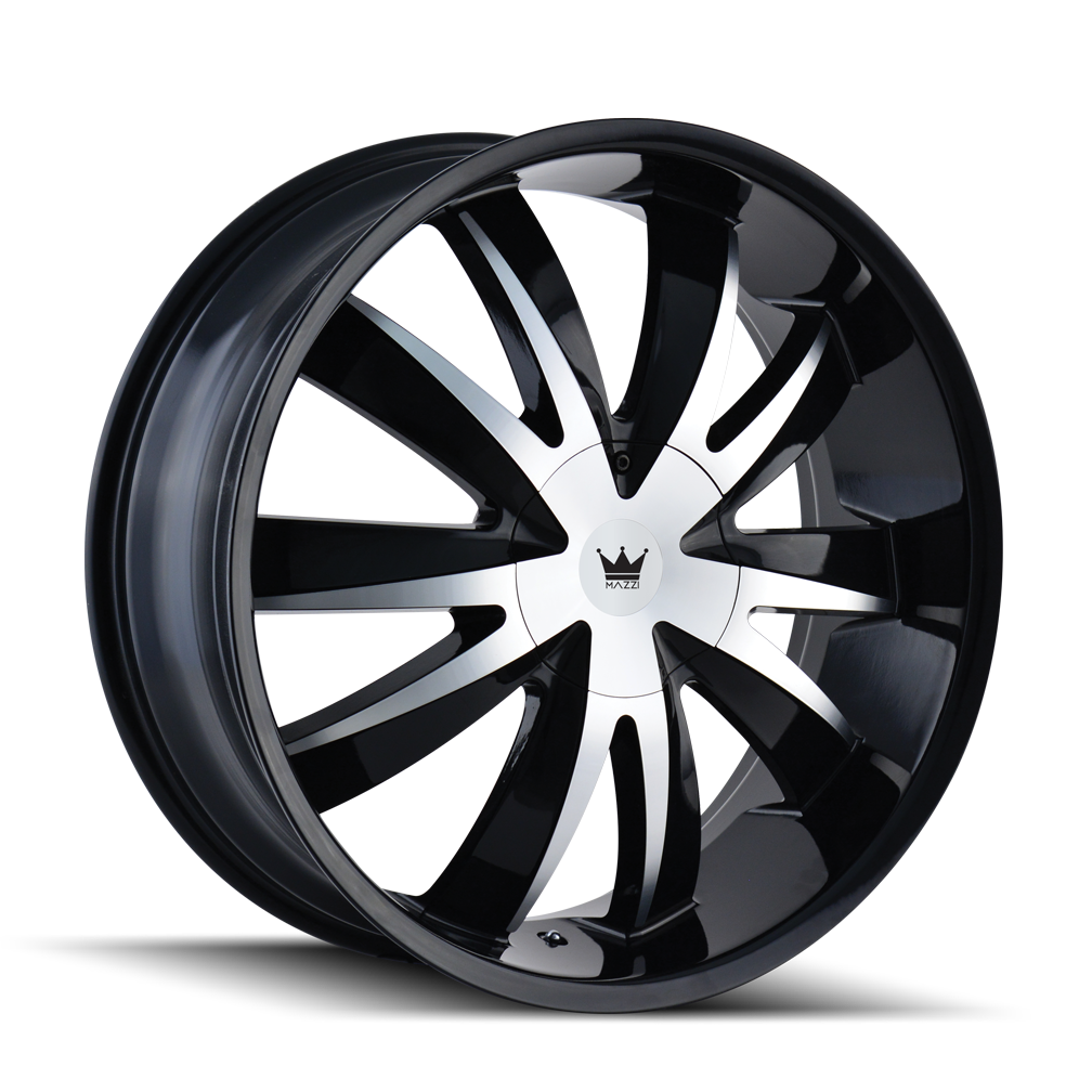 MAZZI EDGE 337 GLOSS BLACK MACHINED 20X8.5 5-112/5-120 35MM 72.56MM | eBay