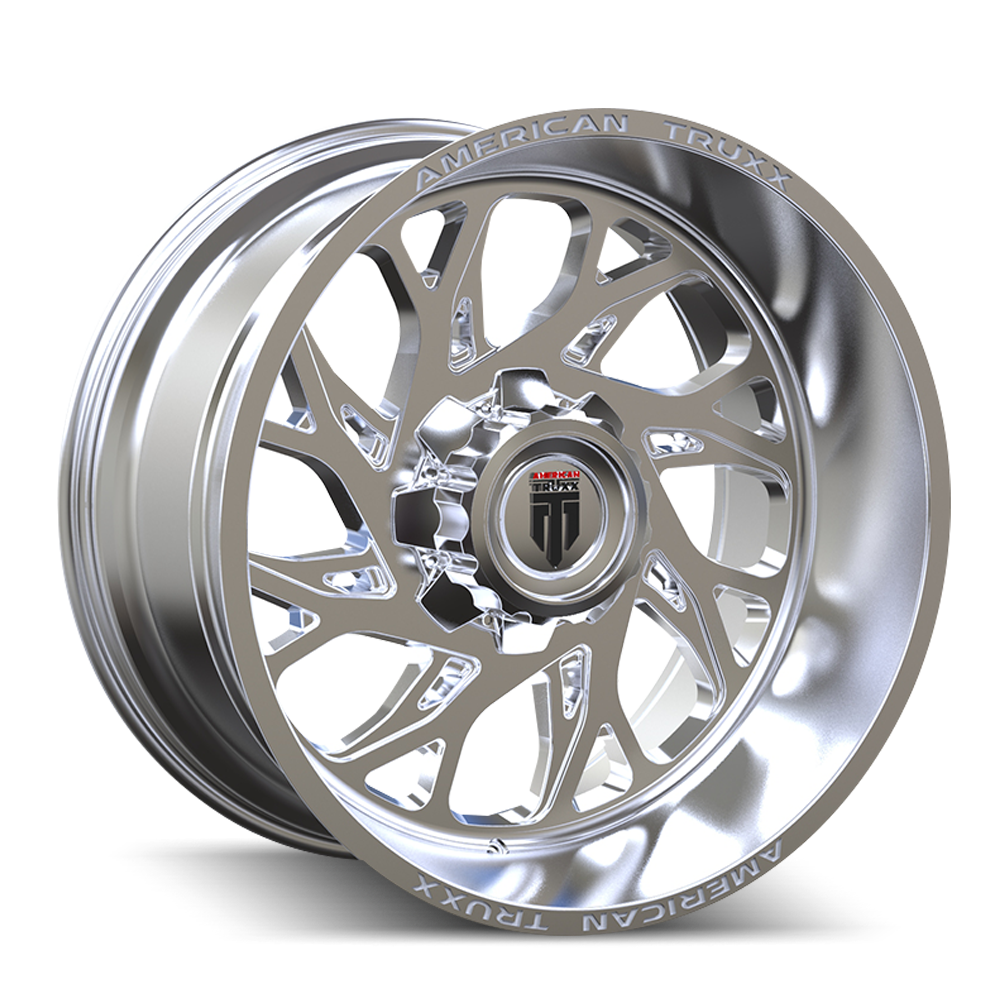 20 inch 20x10 AMERICAN TRUXX DESTINY CHROME wheels rims 5x5 5x127 -24 ...